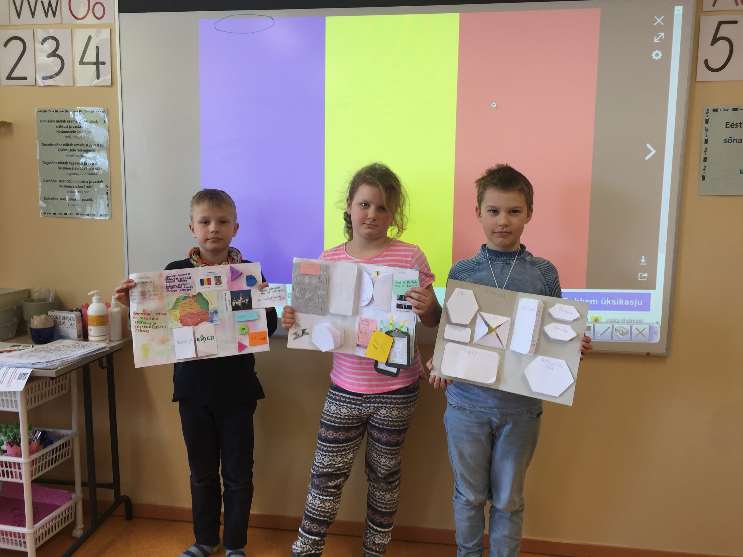 2.b klassi põnevad lapbookid – ERASMUS+ C.R.I.S