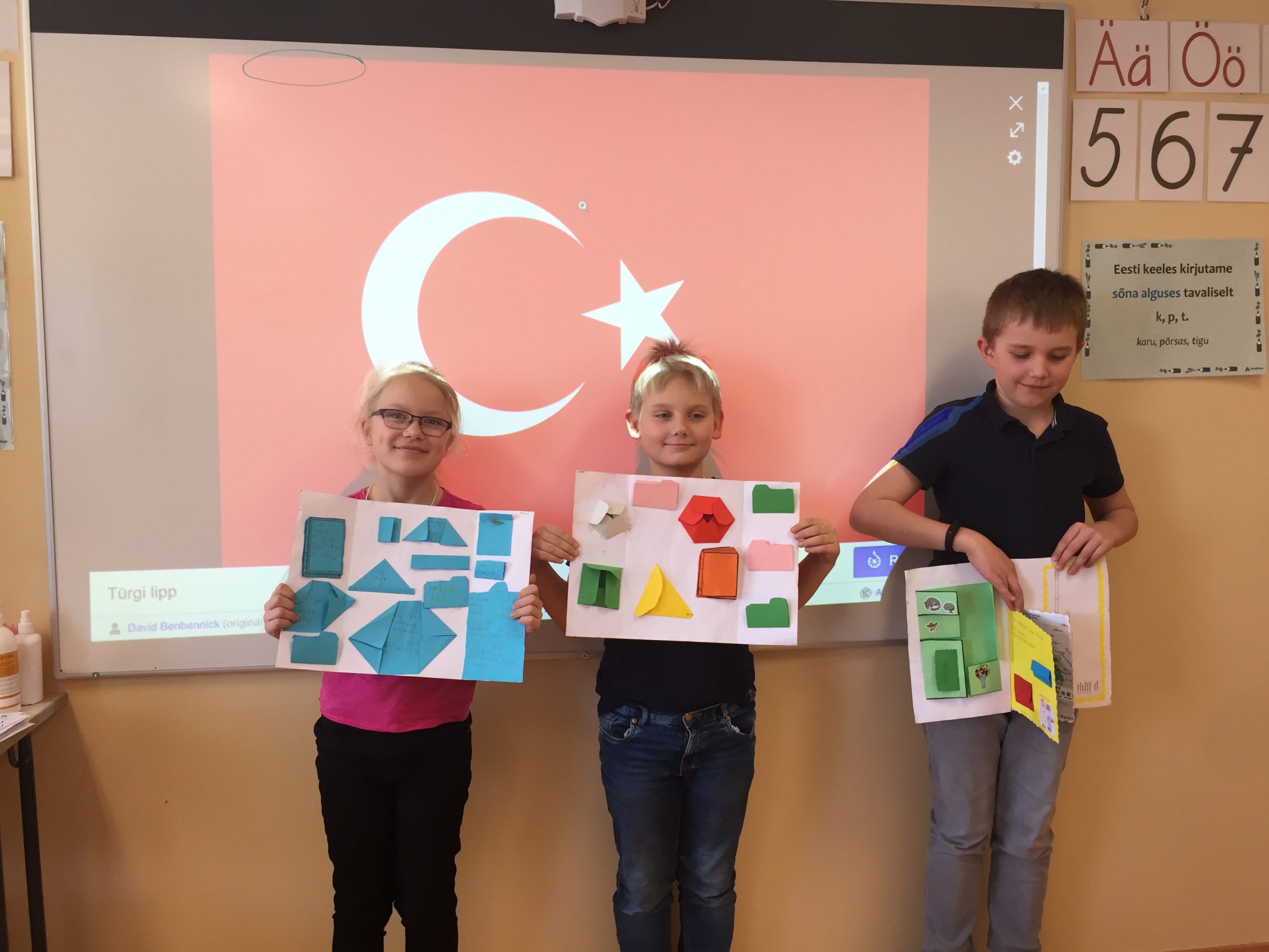 2.b klassi põnevad lapbookid – ERASMUS+ C.R.I.S